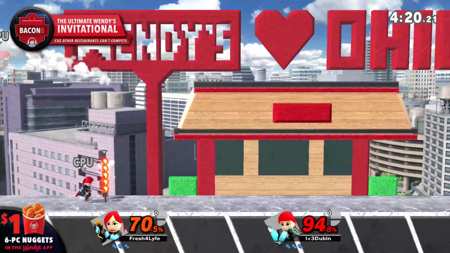 Wendy's Held A Smash Tournament With Custom Wendy's Stages And All ...