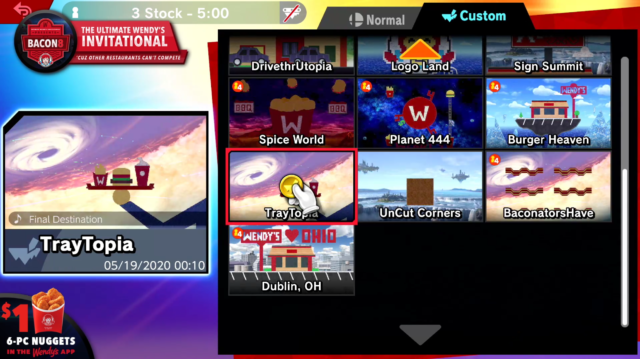 Wendy's Held A Smash Tournament With Custom Wendy's Stages And All ...