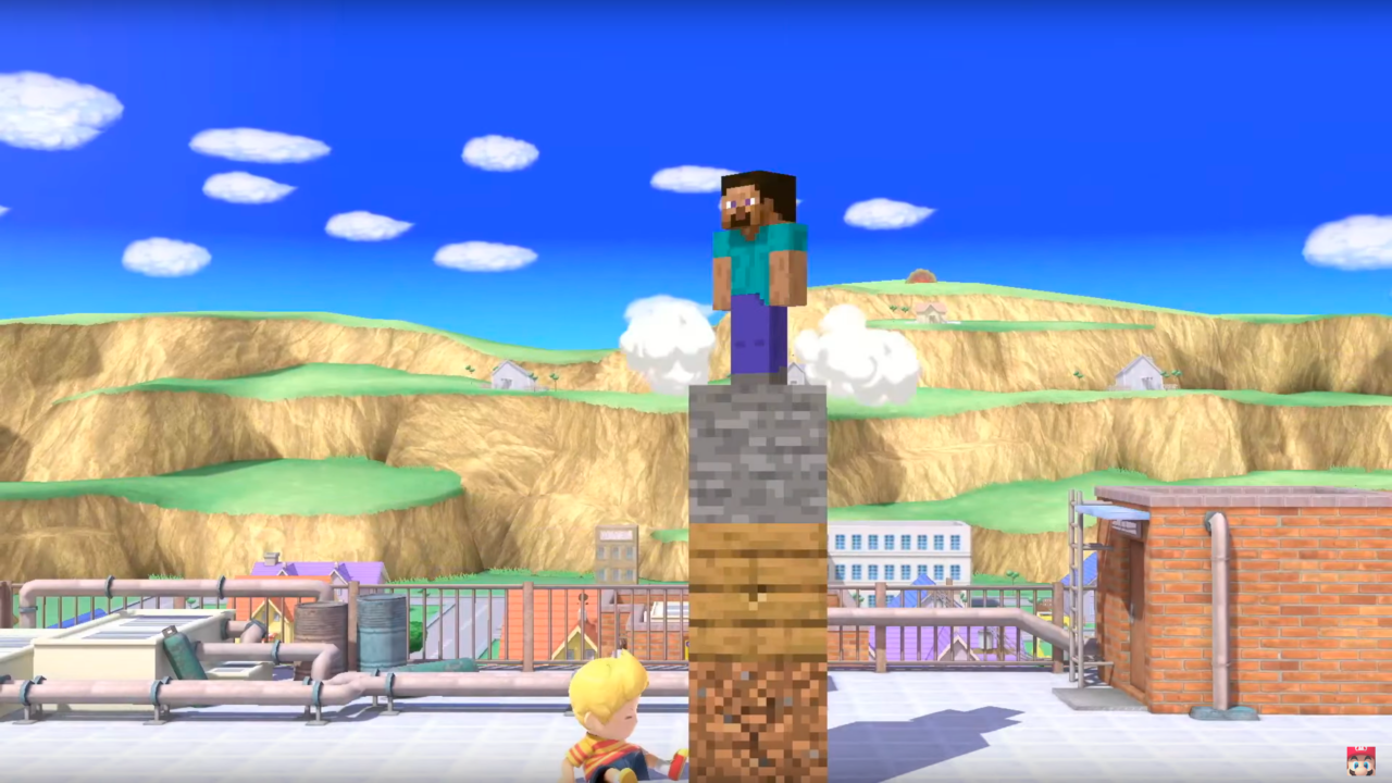 Smash's Next DLC Fighter Is From Minecraft - FBTB
