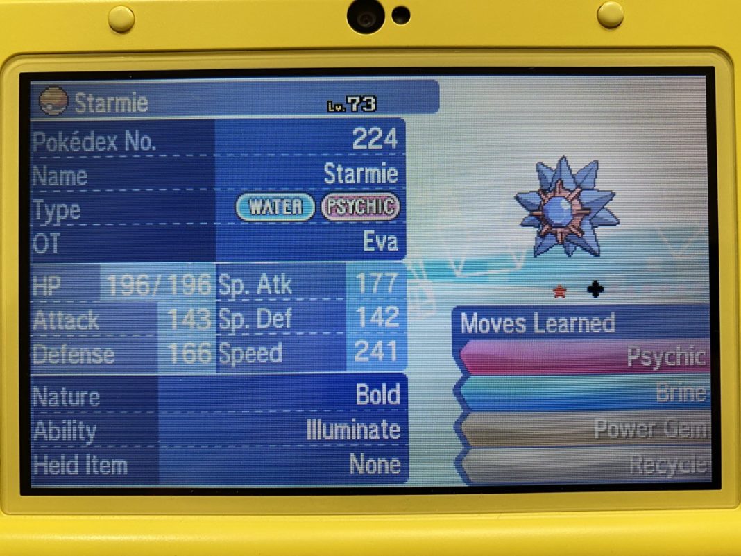 Shiny Starmie - FBTB