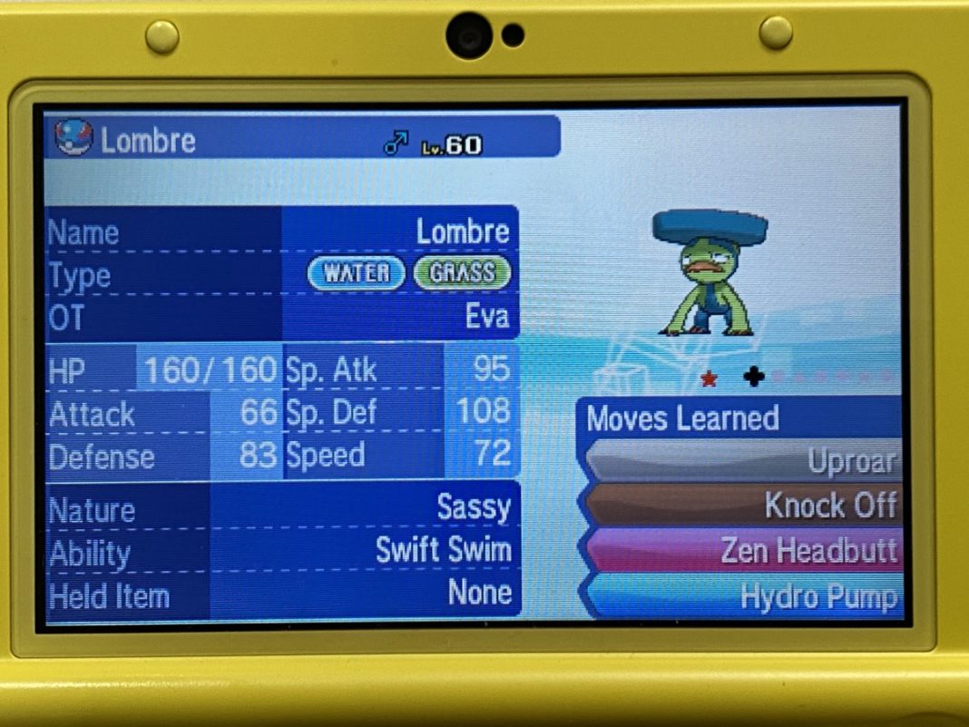 Shiny Lombre - FBTB