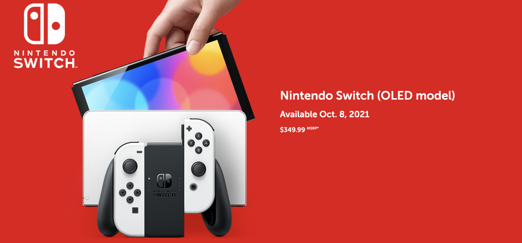 Nintendo Revises Switch with OLED Upgrade, More Storage, and Tears of ...