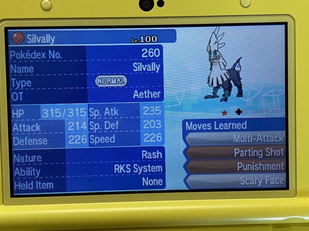 Shiny Silvally - FBTB