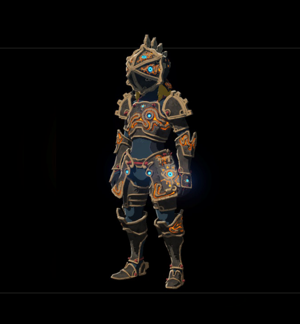 BOTW Ancient Set with Vah Rudania Divine Helm - FBTB