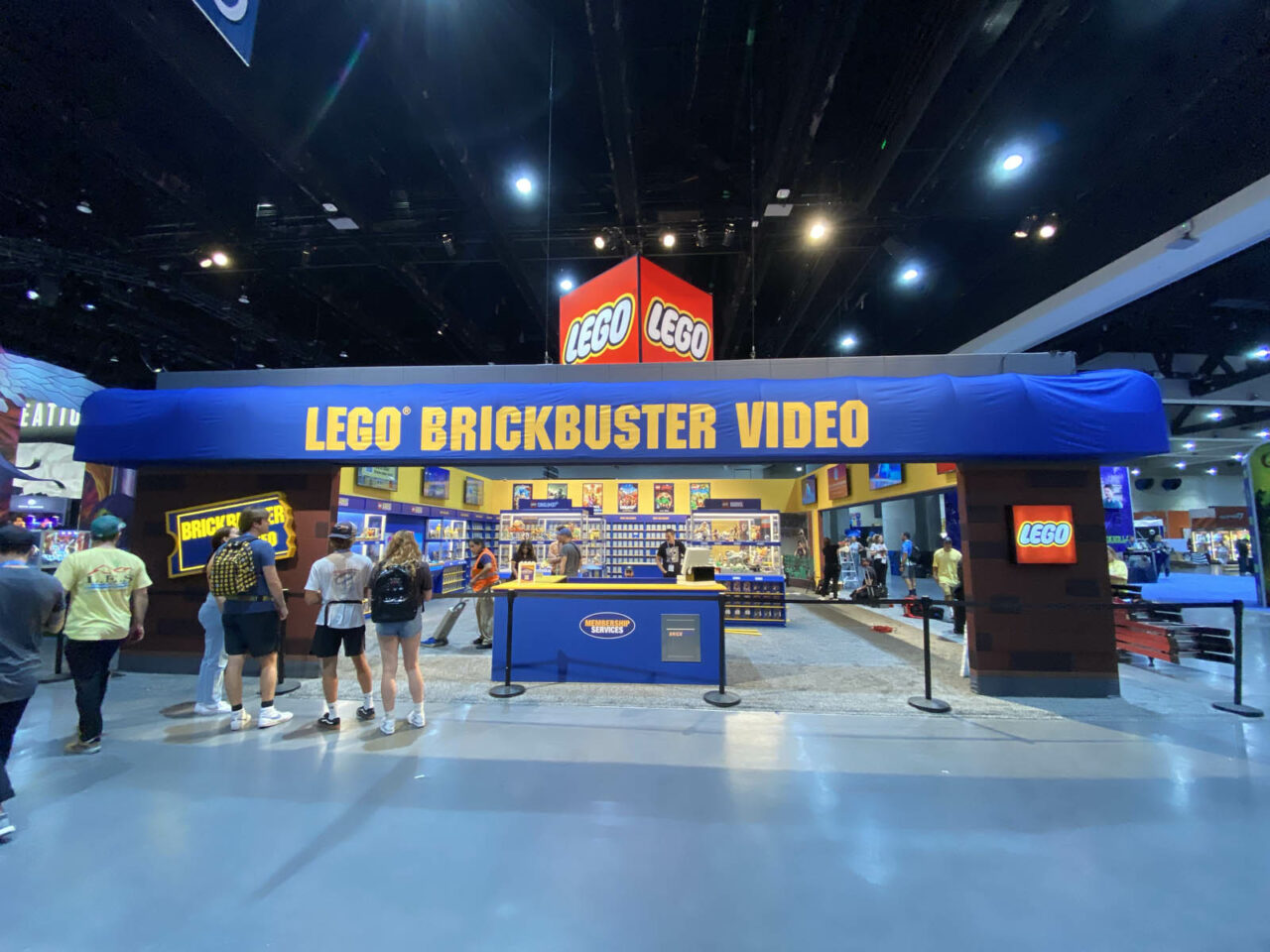 LEGO's Brickbuster Video Booth at SDCC 2023 - FBTB